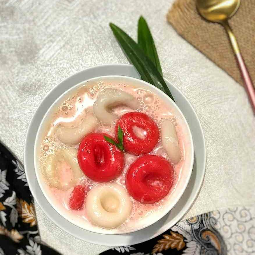 Resep Gempol Pleret Gula Merah Merah Putih #RoadtoIMY Sederhana Rumahan ...