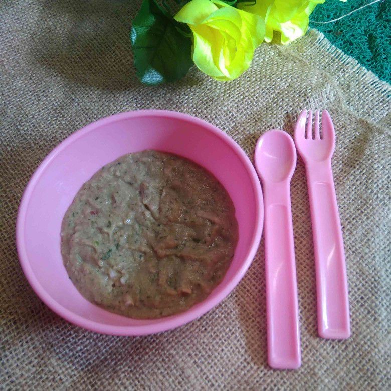 Resep Bubur Daging Sapi Sawi dan Buncis Sederhana Rumahan di Yummy App