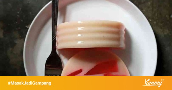 Resep Puding Mozaik Merah Putih Roadtoimy Sederhana Rumahan Di Yummy App