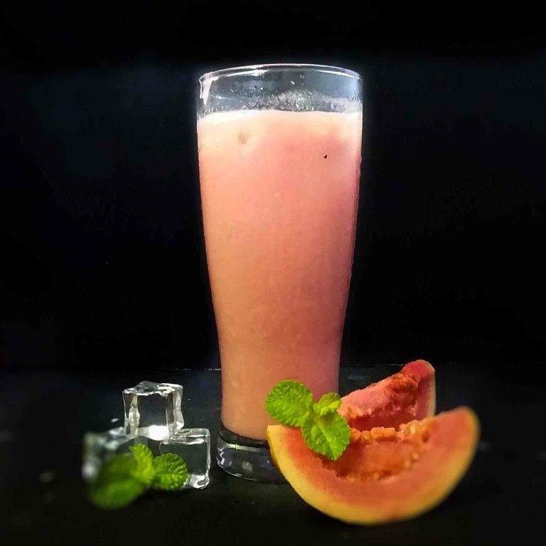 Resep Jus Jambu Merah Susu Sederhana Rumahan di Yummy App