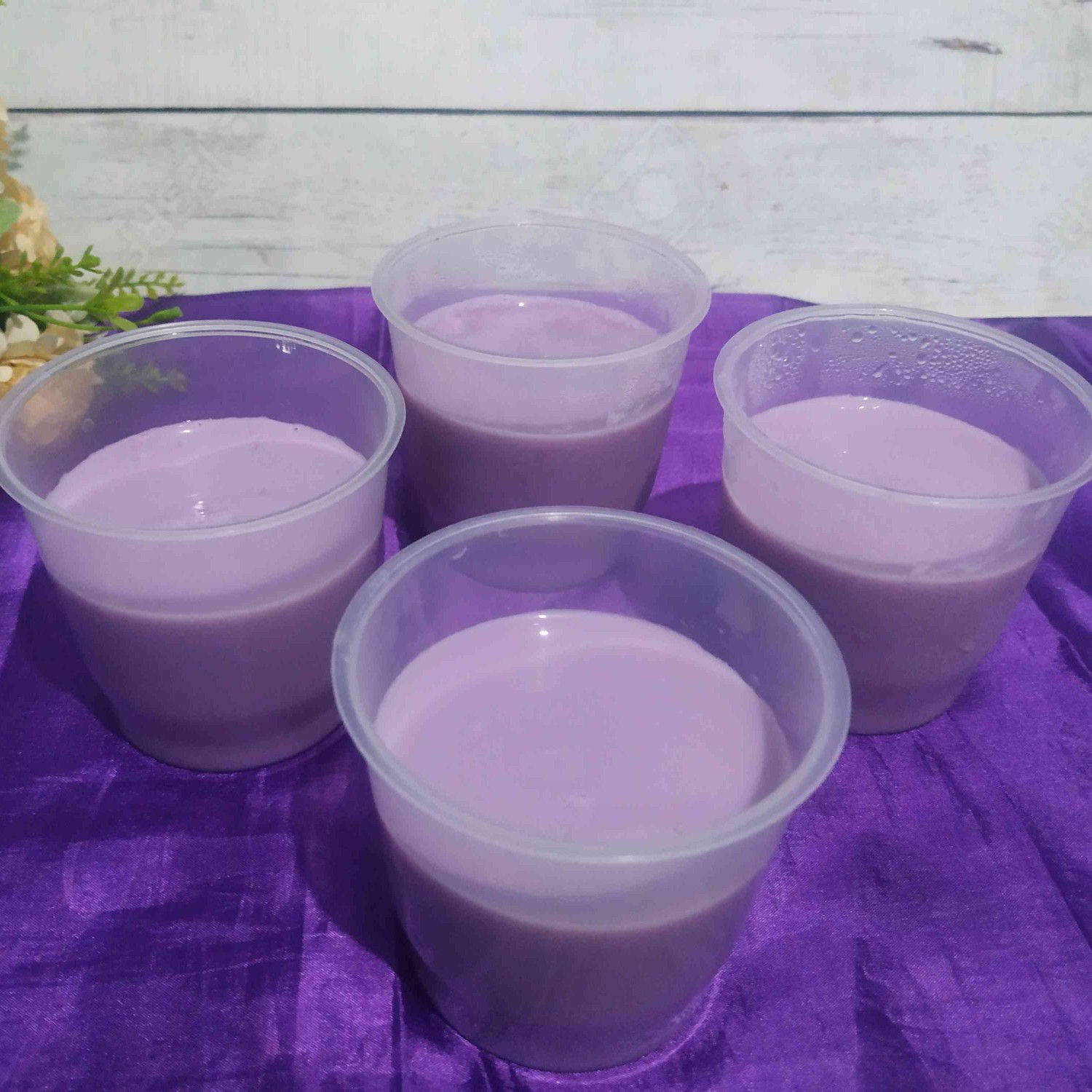 Resep Silky Puding Taro Sederhana Rumahan di Yummy App