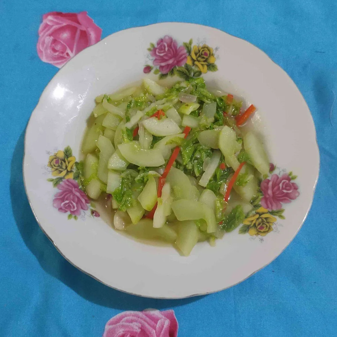 Resep Tumis Timun dan Sawi Putih Sederhana Rumahan di Yummy App