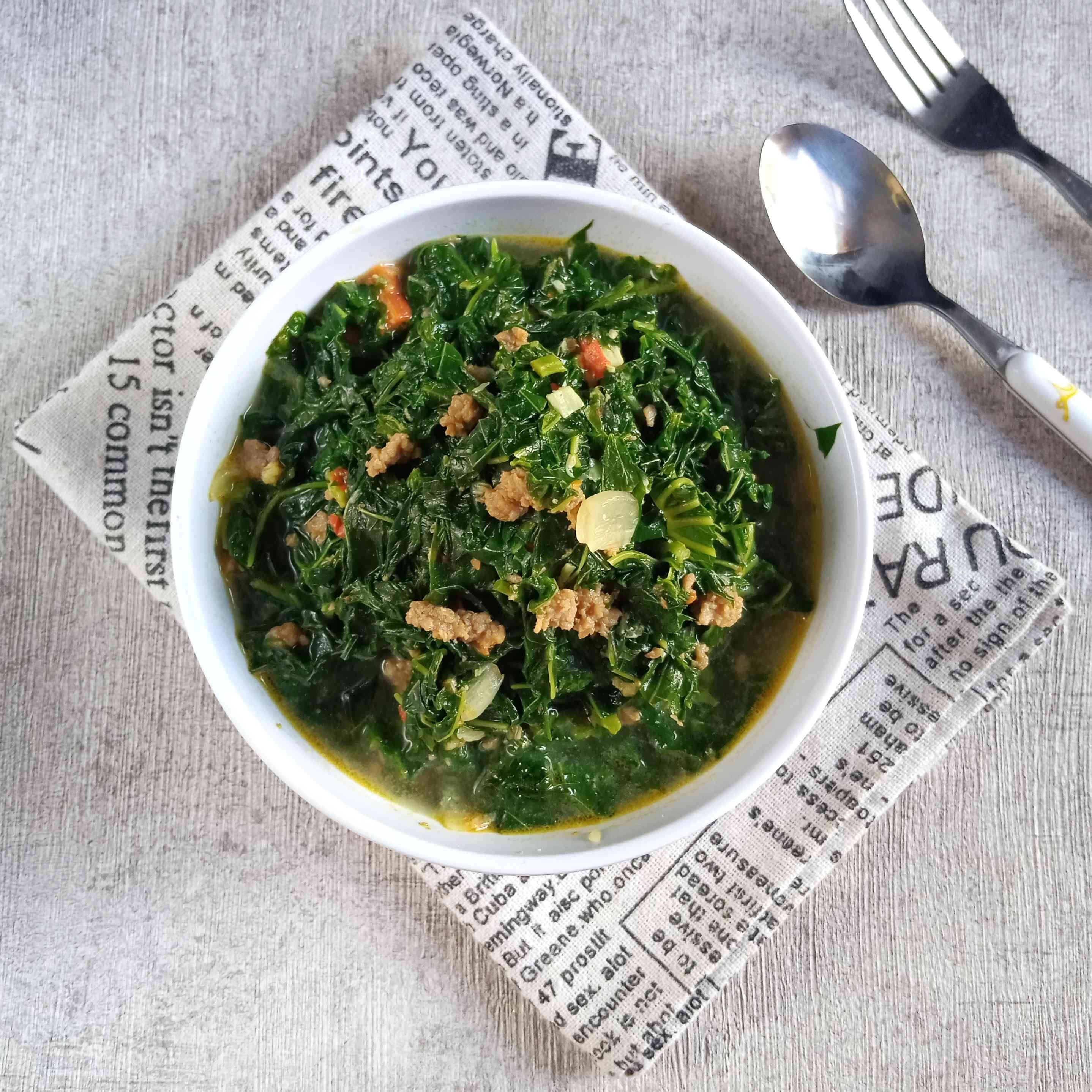 Resep Lodeh Daging Daun Singkong Sederhana Rumahan di Yummy App