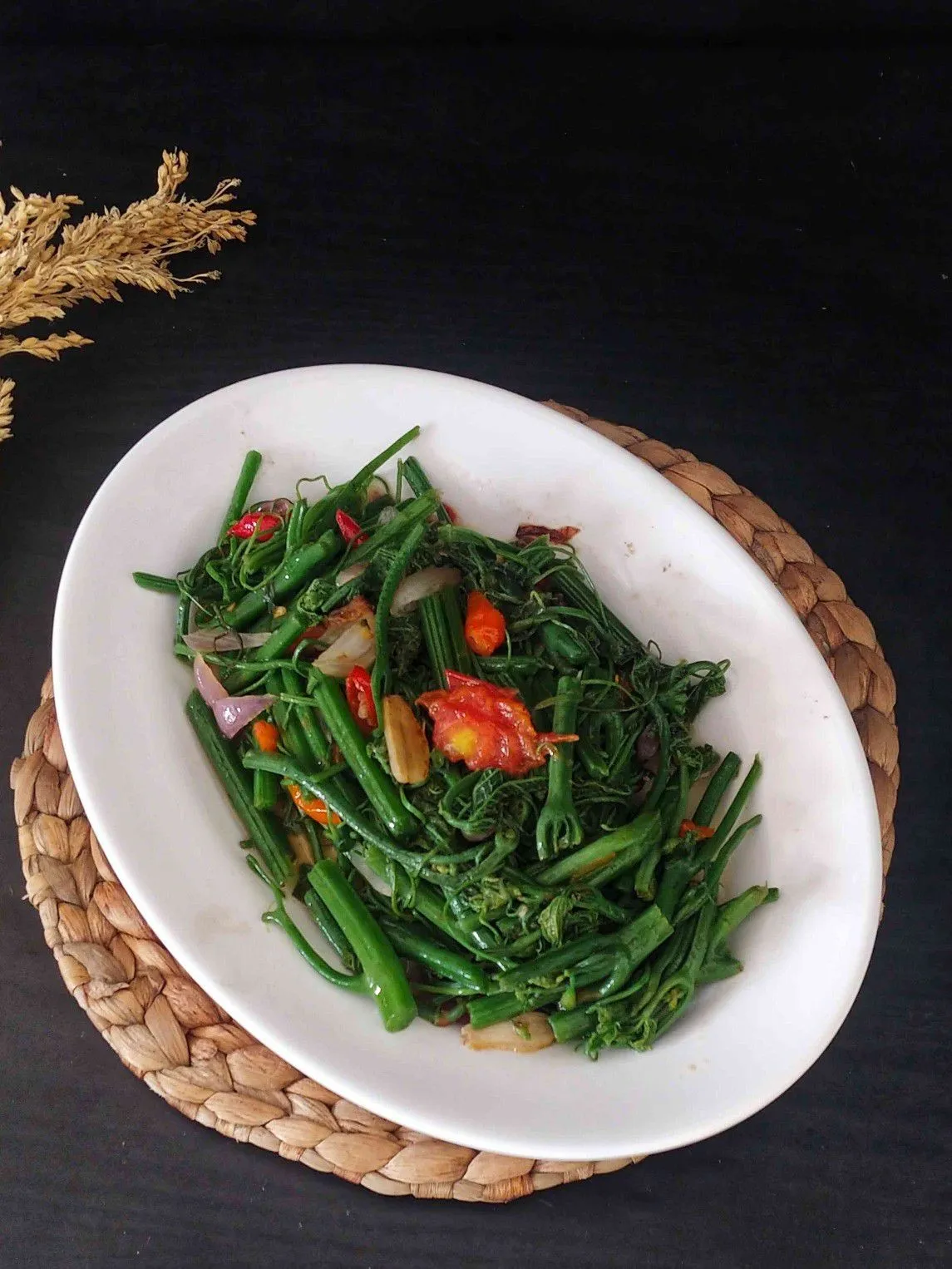 Resep Pucuk Labu Tumis Pedas Sederhana Rumahan Dari Aisah