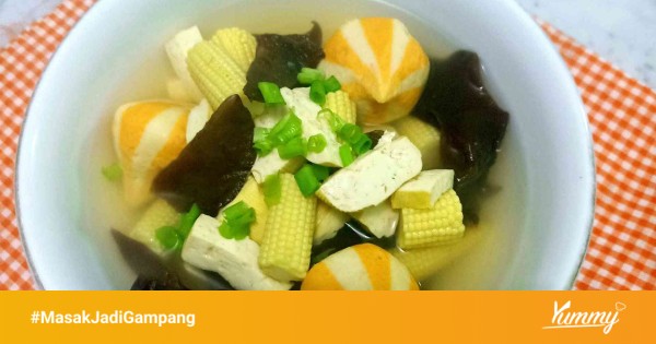 Resep Sop Sayuran Mix Baso Ikan Kuah Bening Sederhana Rumahan Di Yummy App