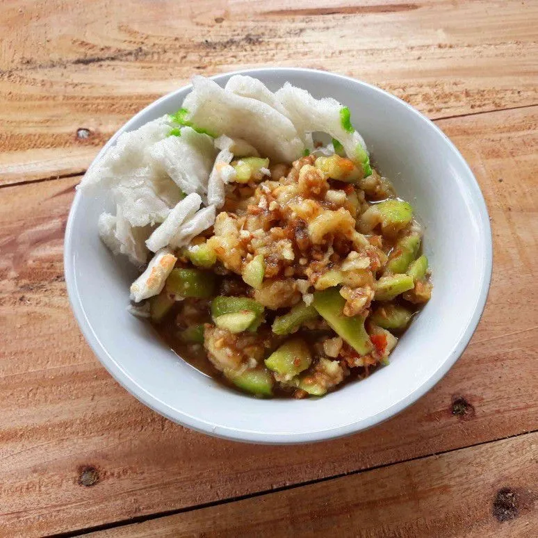 Resep Rujak Bebek Bumbu Kacang Sederhana Rumahan di Yummy App