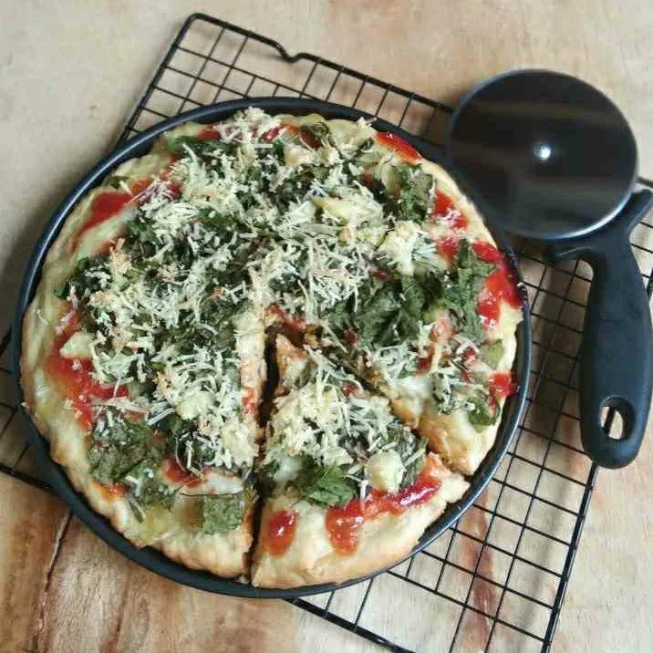 Resep Pizza Bayam Sederhana Rumahan di Yummy App