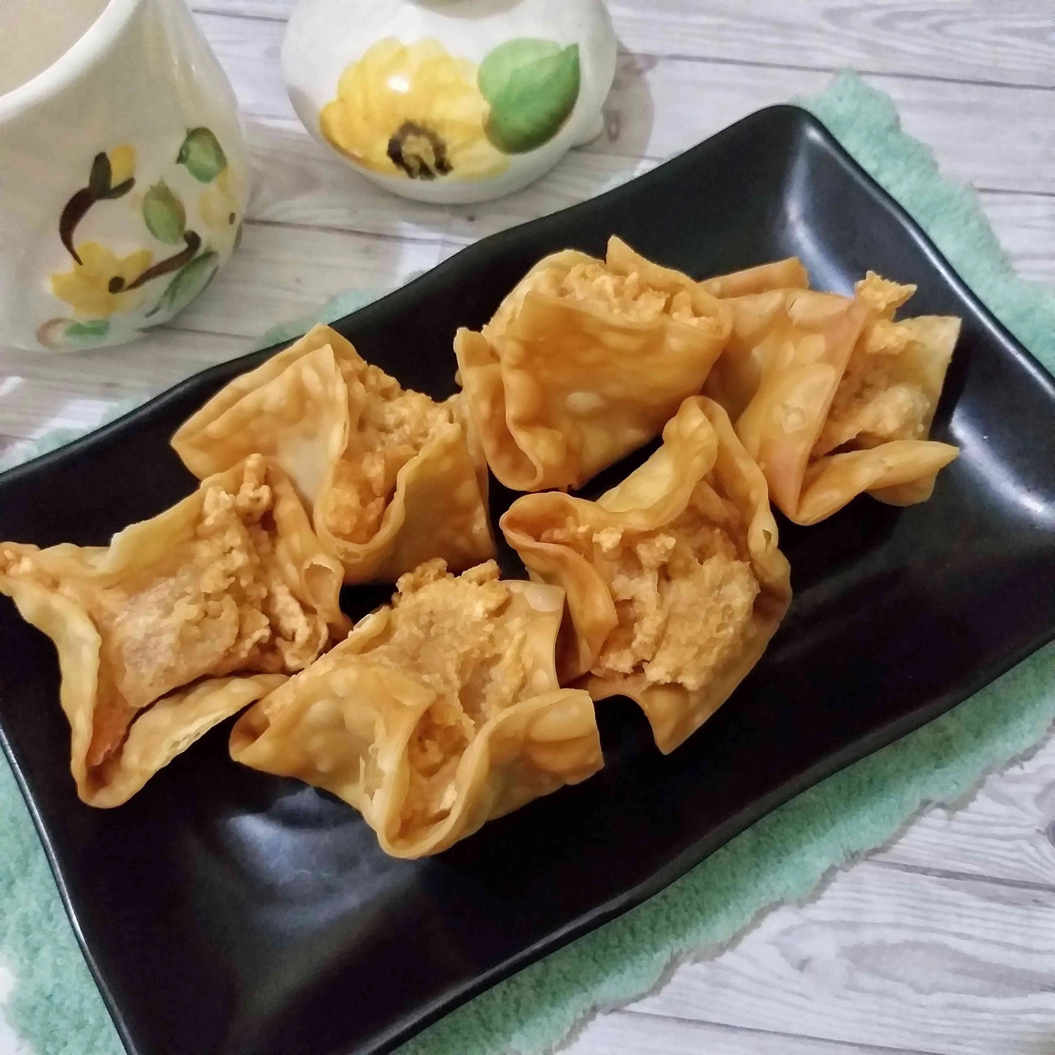 Resep Pangsit Udang Goreng Sederhana Rumahan di Yummy App