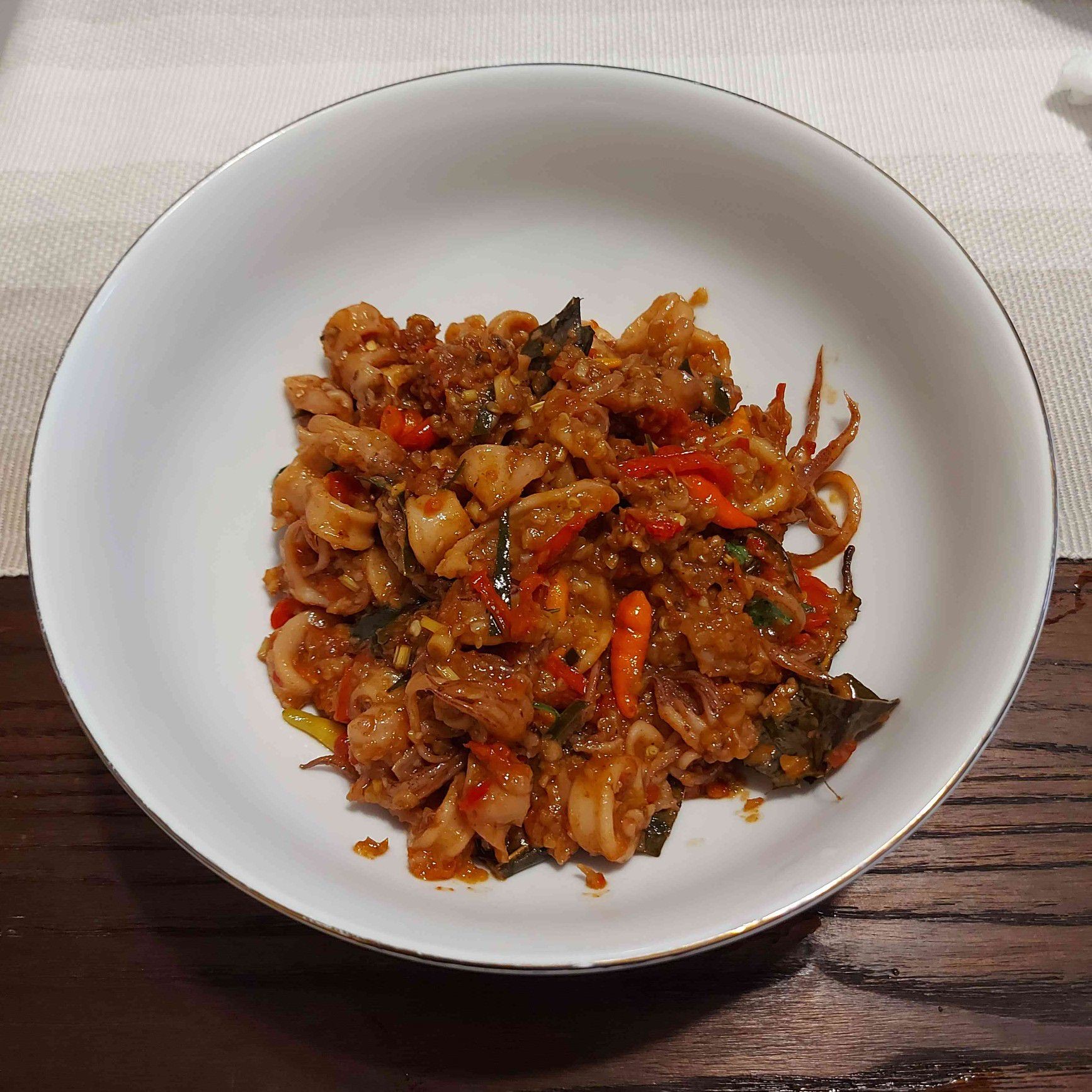 Resep Cumi Mercon Sederhana Rumahan Di Yummy App