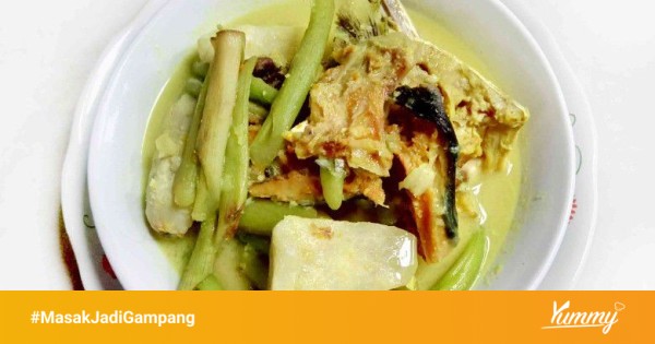 Resep Gangan Belamak Keladi Iwak Karing Sederhana Rumahan Di Yummy App