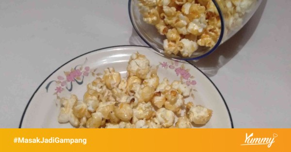 Resep Popcorn Karamel Sederhana Rumahan Di Yummy App