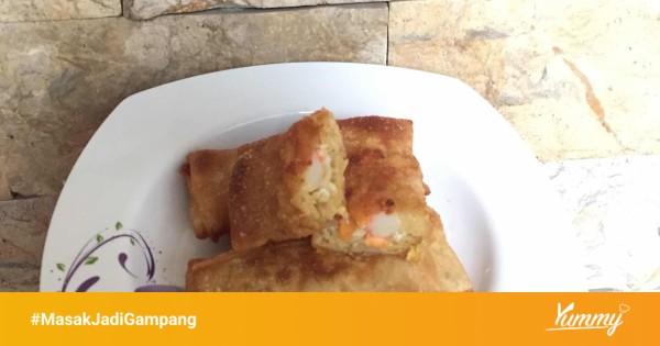 Resep Lumpia Indomie Crab Stick Sederhana Rumahan Di Yummy App