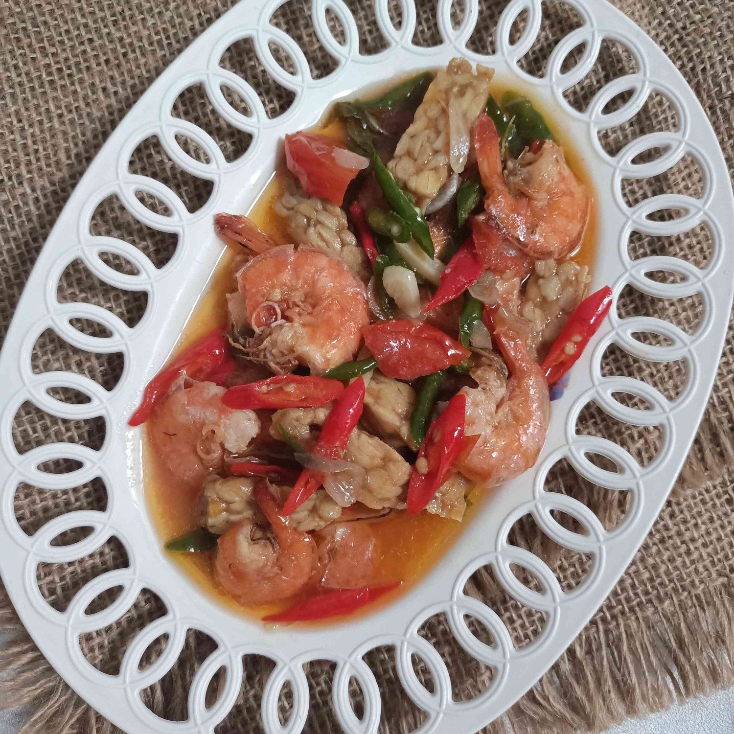 Resep Oseng Udang Tempe Sederhana Rumahan di Yummy App