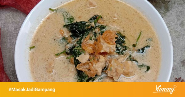 Resep Bobor Daun Ubi Campur Sederhana Rumahan di Yummy App Resep Bobor Daun Ubi Campur Sederhana Rumahan di Yummy App