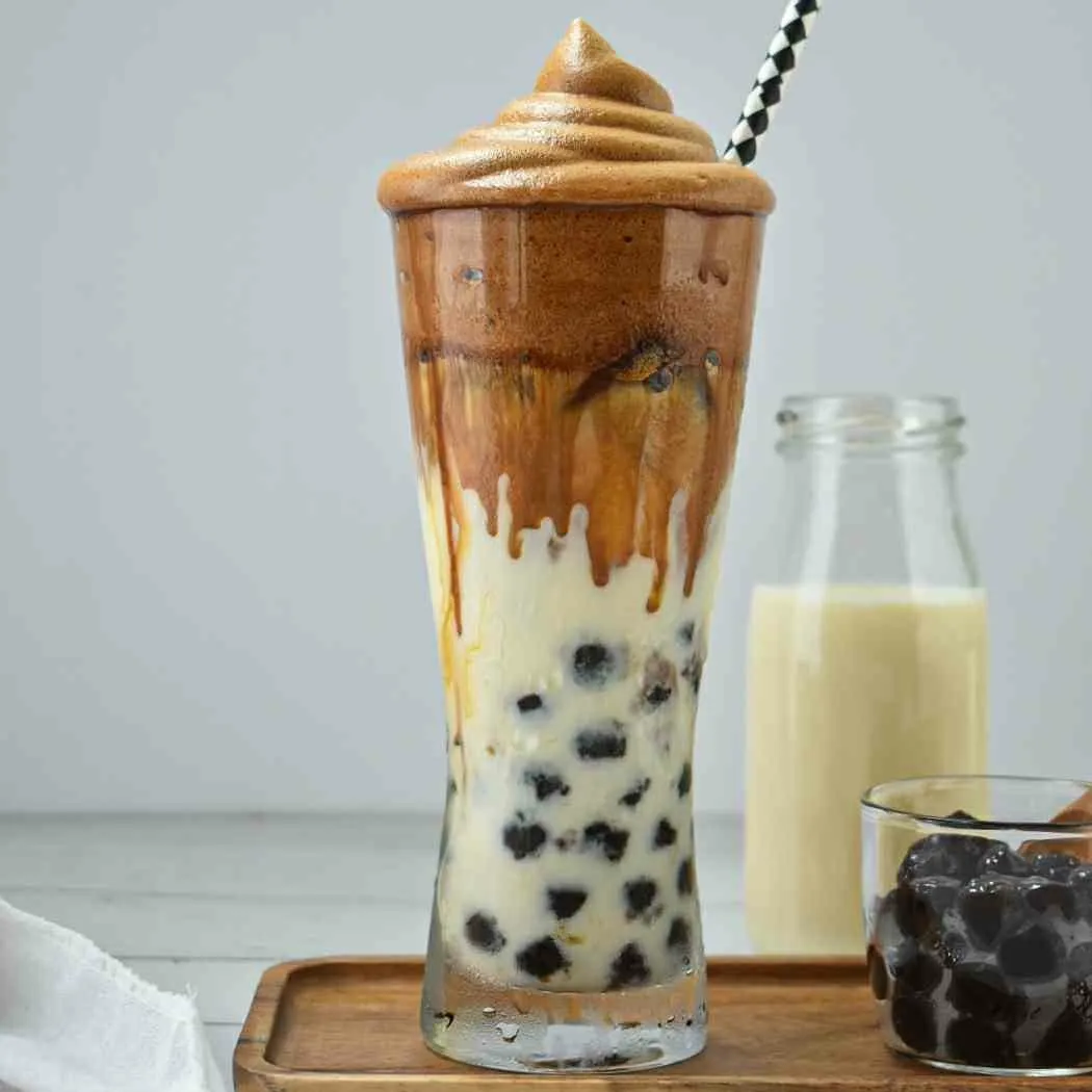 Resep DALGONA COFFEE BOBA Sederhana Rumahan di Yummy App