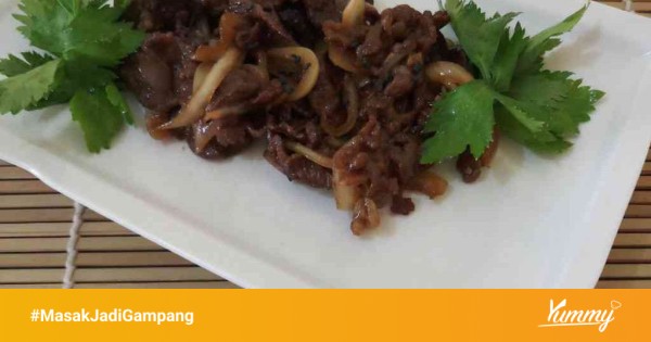 Resep Beef Slice Yakiniku Sederhana Rumahan Di Yummy App