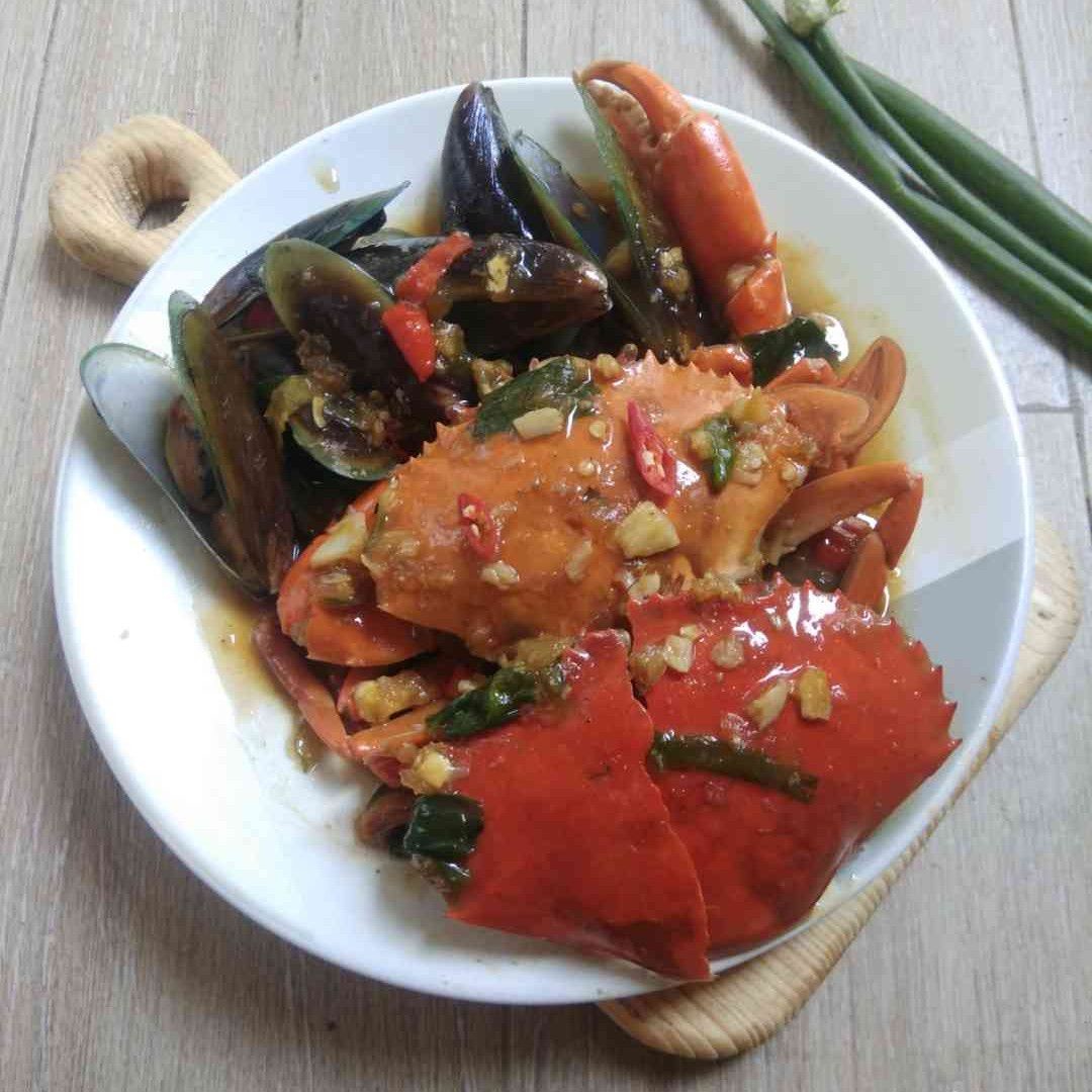 Resep Kerang Kepiting Saus Tiram Sederhana Rumahan di Yummy App