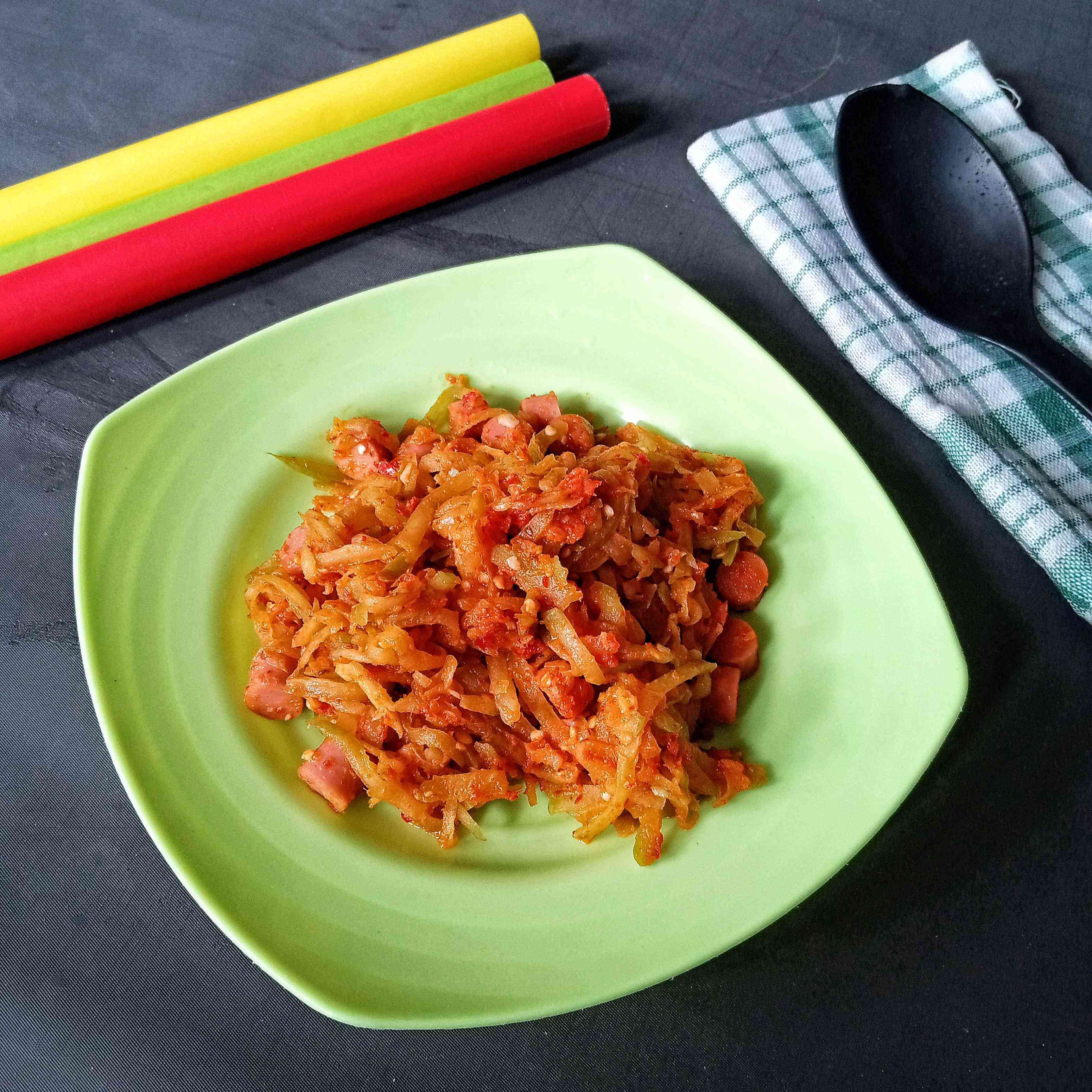 Resep Balado Manisa Sosis Sederhana Rumahan di Yummy App