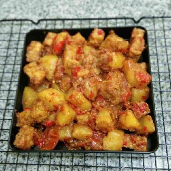 Resep Kentang Tempe Manis Pedas Sederhana Rumahan di Yummy App