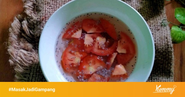 Resep Wedang Tomat Selasih Sederhana Rumahan Di Yummy App