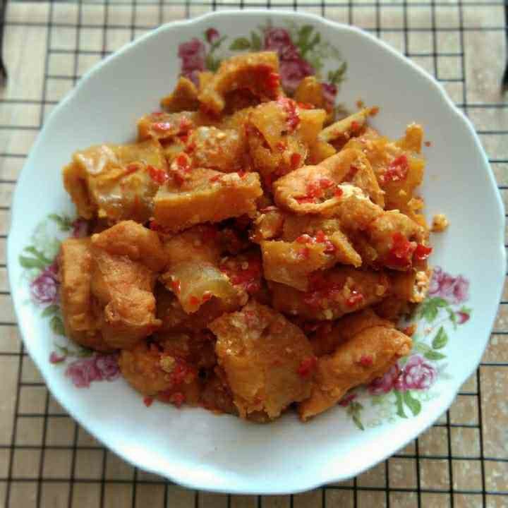 Resep Dorokdok Basah Tahu Pedas Sederhana Rumahan di Yummy App