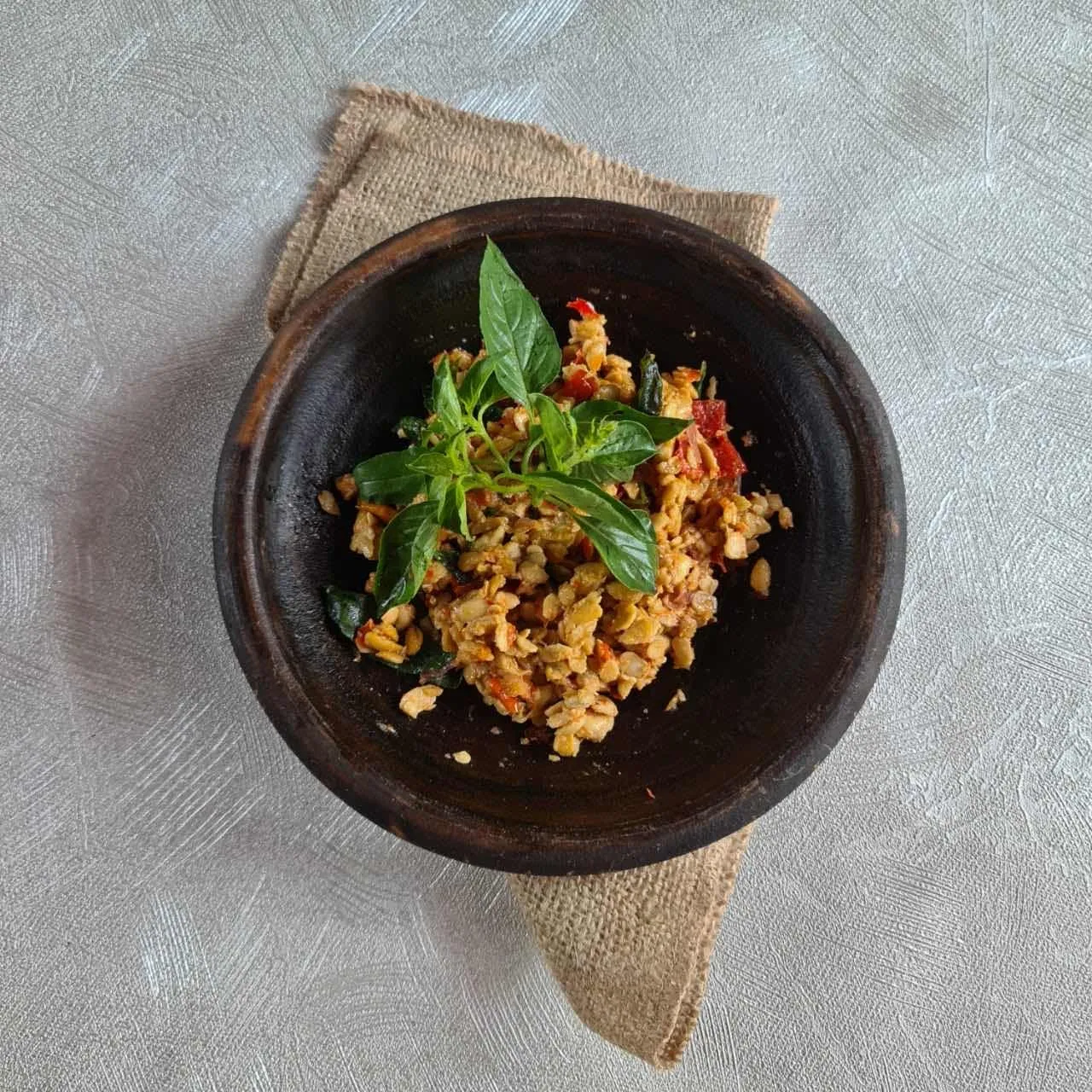 Resep Sambal Tempe Kemangi Sederhana Rumahan Di Yummy App