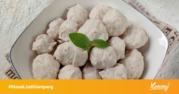 Resep Bakso Ayam Homemade Sederhana Rumahan Di Yummy App
