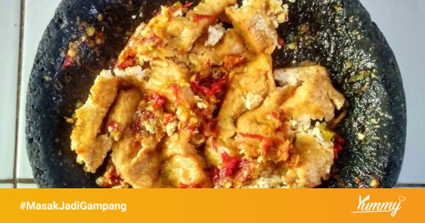 Resep Tahu Penyet Sederhana Rumahan Di Yummy App