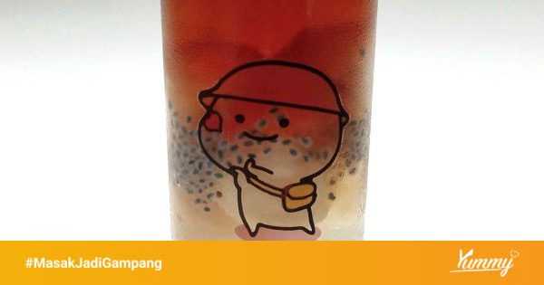 Resep Teh Leci Selasih Sederhana Rumahan Di Yummy App