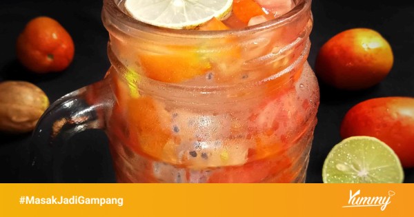 Resep Es Tomat Jeruk Nipis Selasih Sederhana Rumahan di Yummy App Resep Es Tomat Jeruk Nipis Selasih Sederhana Rumahan di Yummy App