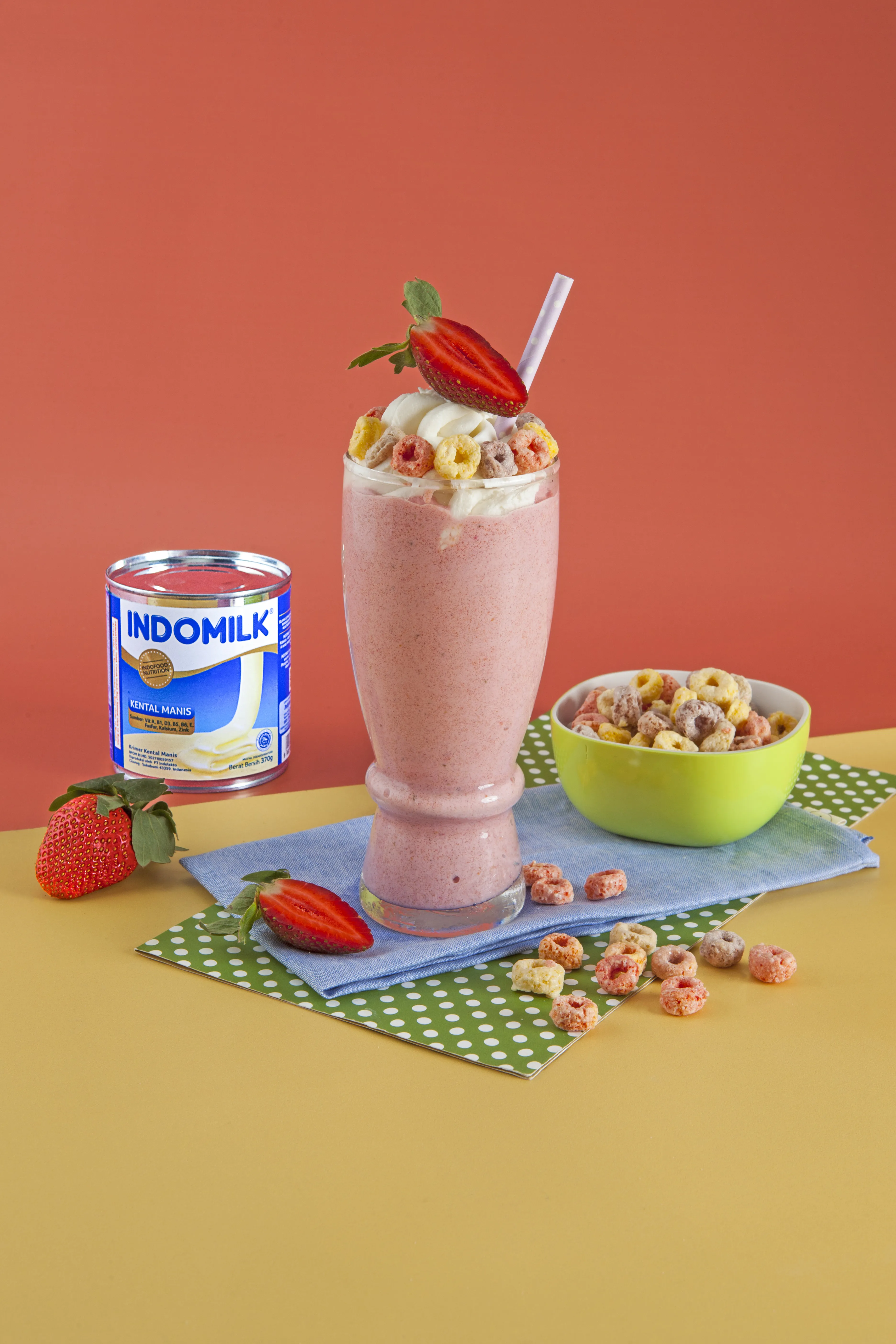 Resep Rainbow Cereal Milkshake Sederhana Rumahan di Yummy App