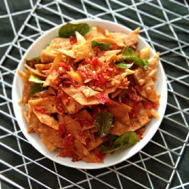 Resep Pangsit Goreng Bumbu Cabe Sederhana Rumahan di Yummy App