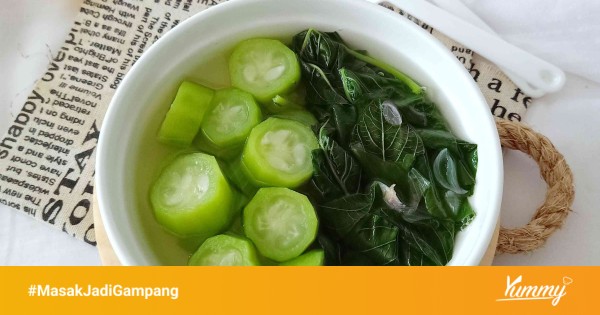 Resep Bening Oyong Dan Bayam Sederhana Rumahan Di Yummy App