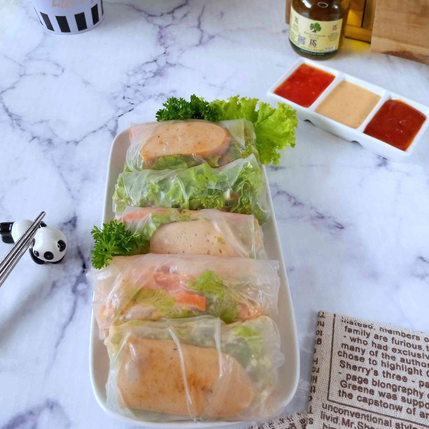 Resep Vietnam Spring Roll Sederhana Rumahan di Yummy App