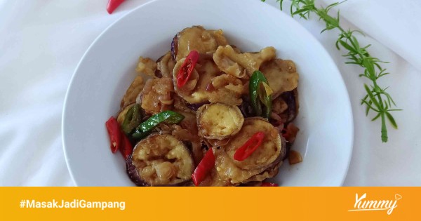 Resep Terong Raos Bumbu Iris Sederhana Rumahan Di Yummy App