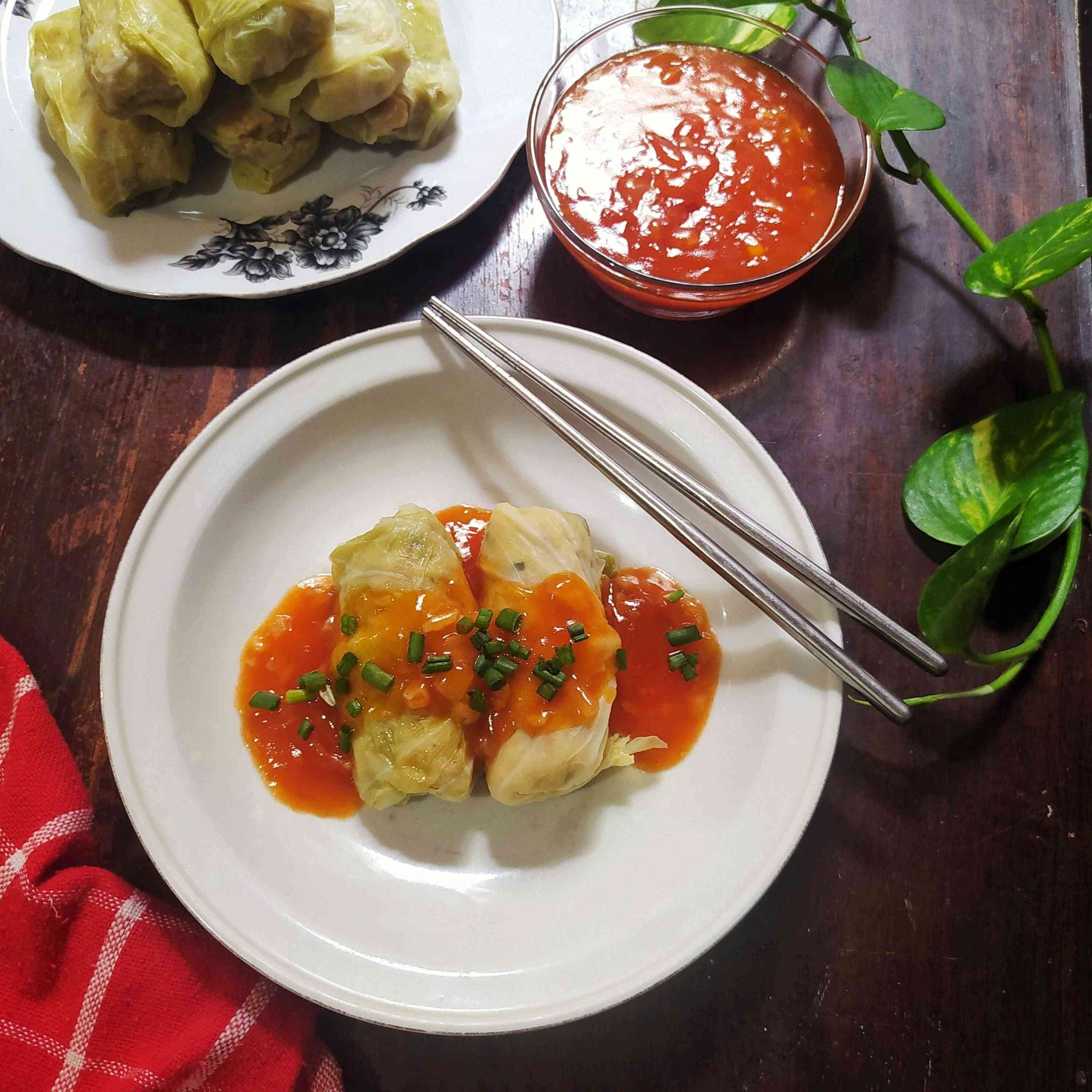 Resep Siomay Kubis Saus Asam Manis Sederhana Rumahan di Yummy App