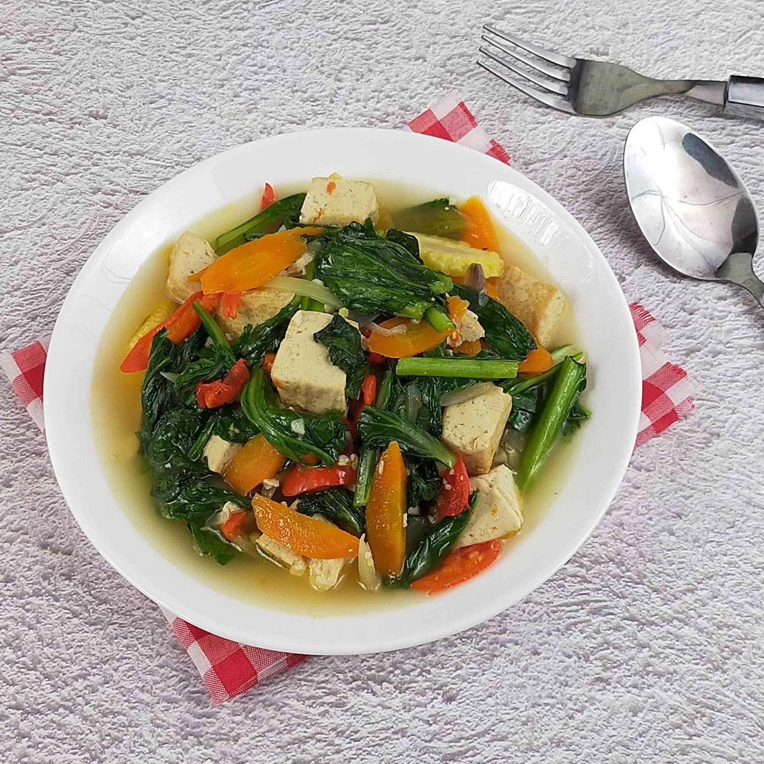 Resep Cah Sawi Tahu Sederhana Rumahan Di Yummy App