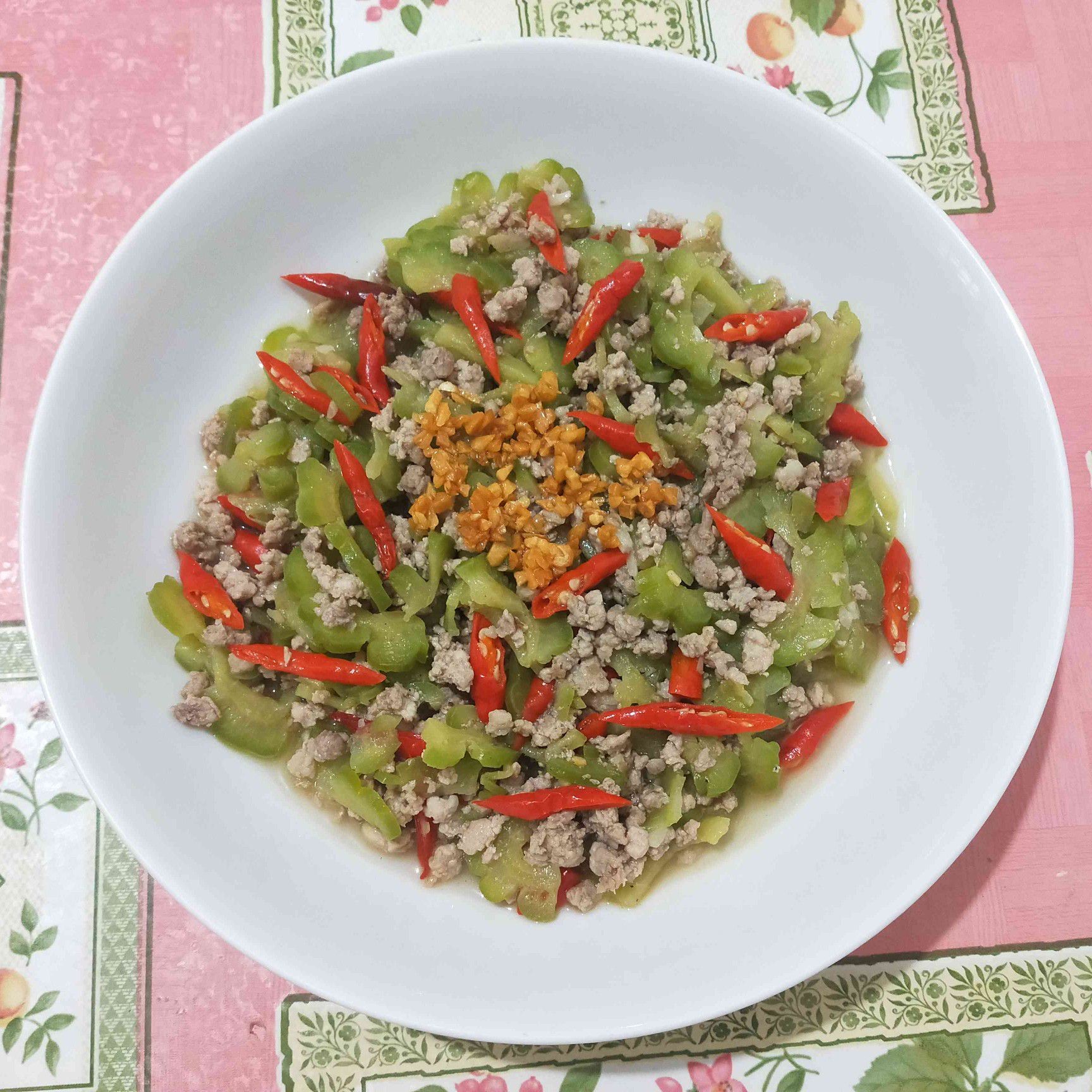 Resep Tumis Pare Daging Cincang Sederhana Rumahan di Yummy App