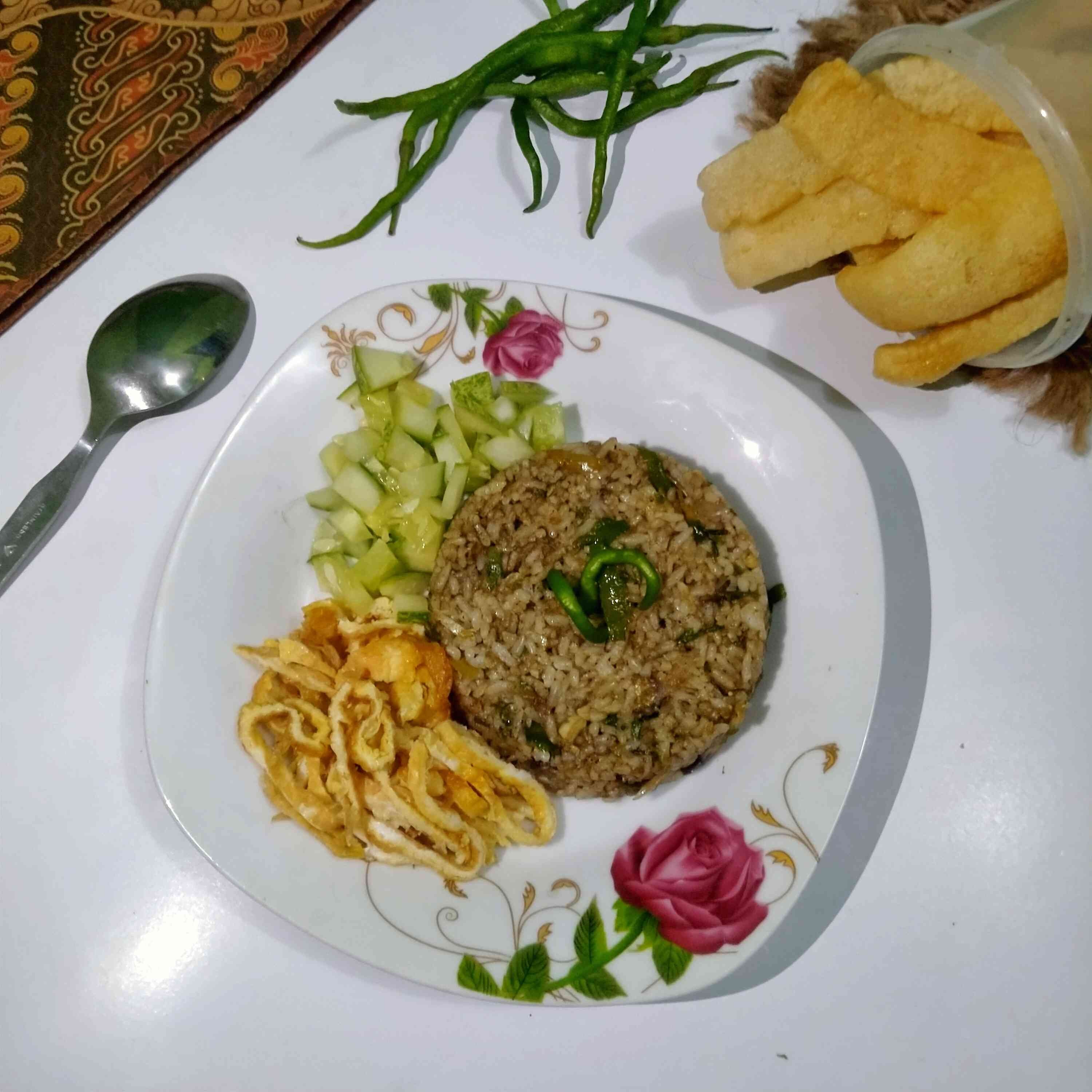 Resep Nasi Goreng Sambal Ijo Sederhana Rumahan di Yummy App