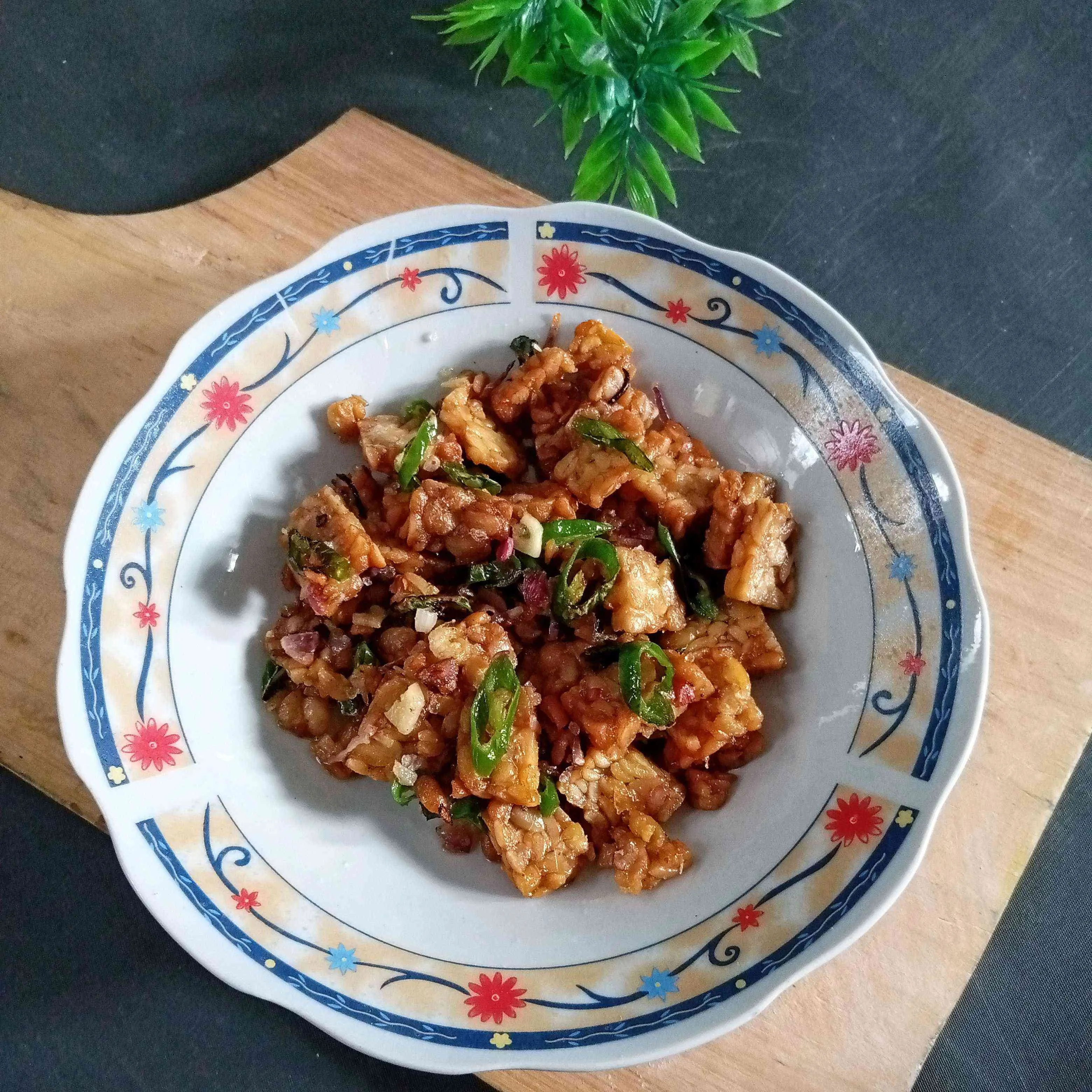 Resep Tempe Cabe Ijo Sederhana Rumahan Di Yummy App