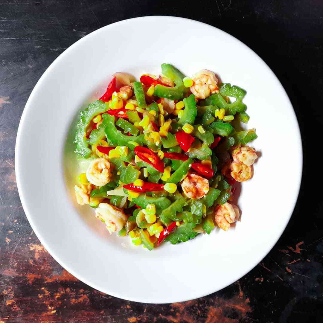 Resep Tumis Pare Jagung Manis Sederhana Rumahan dari Lisa Ferani