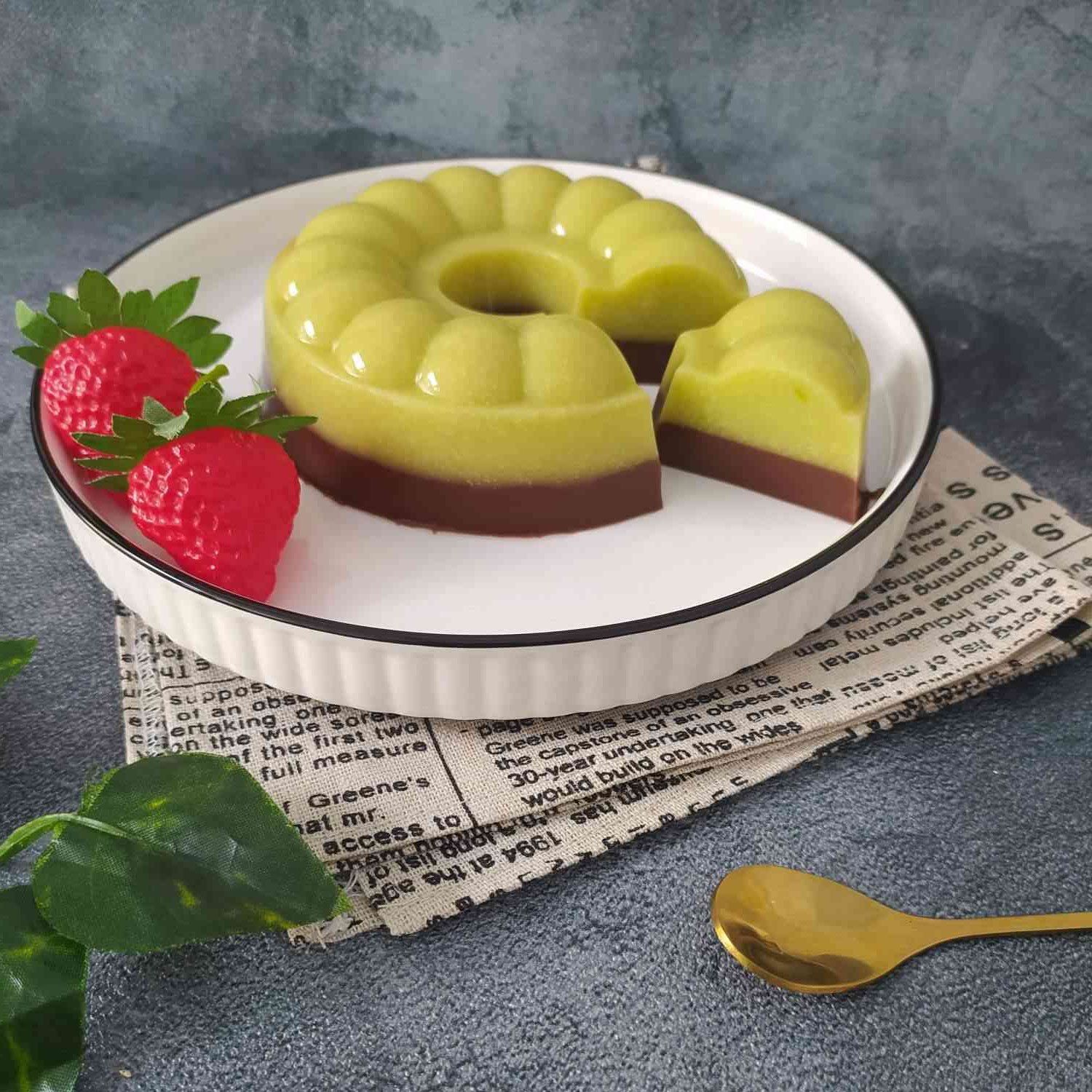 Resep Puding Alpukat Coklat Santan Sederhana Rumahan di Yummy App