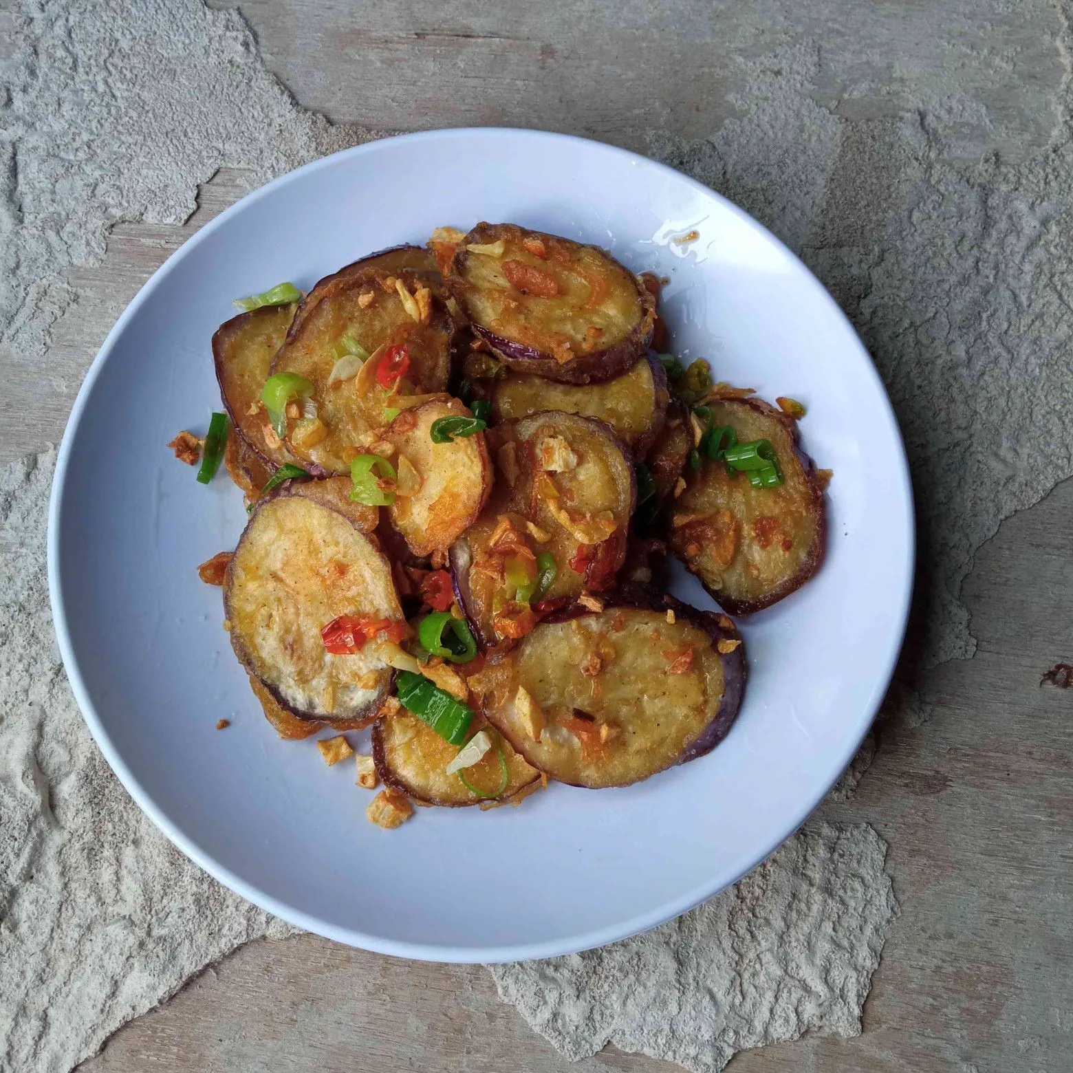 Resep Terong Cabai Garam Sederhana Rumahan dari Ummu LaZha