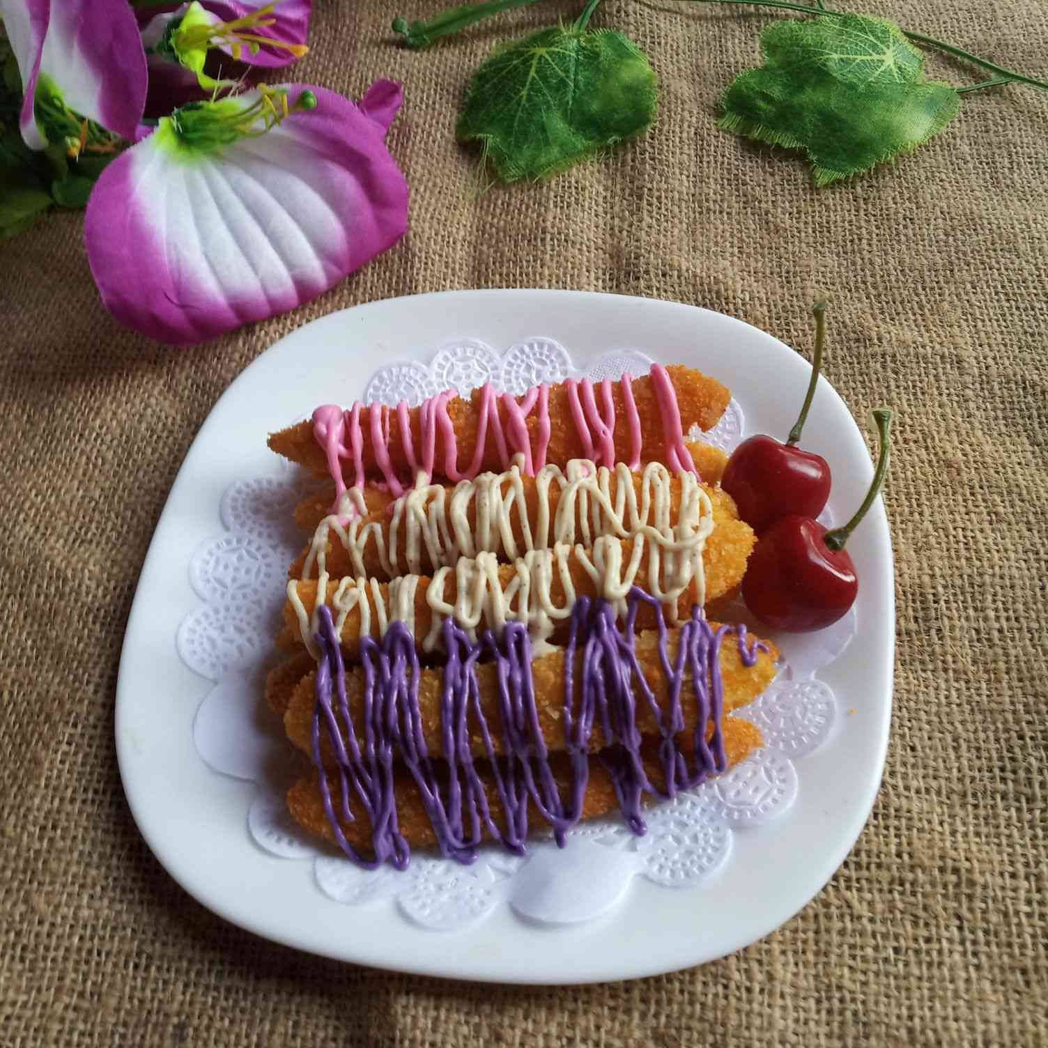 Resep Stik Pisang Krispi Toping Glaze Sederhana Rumahan di Yummy App