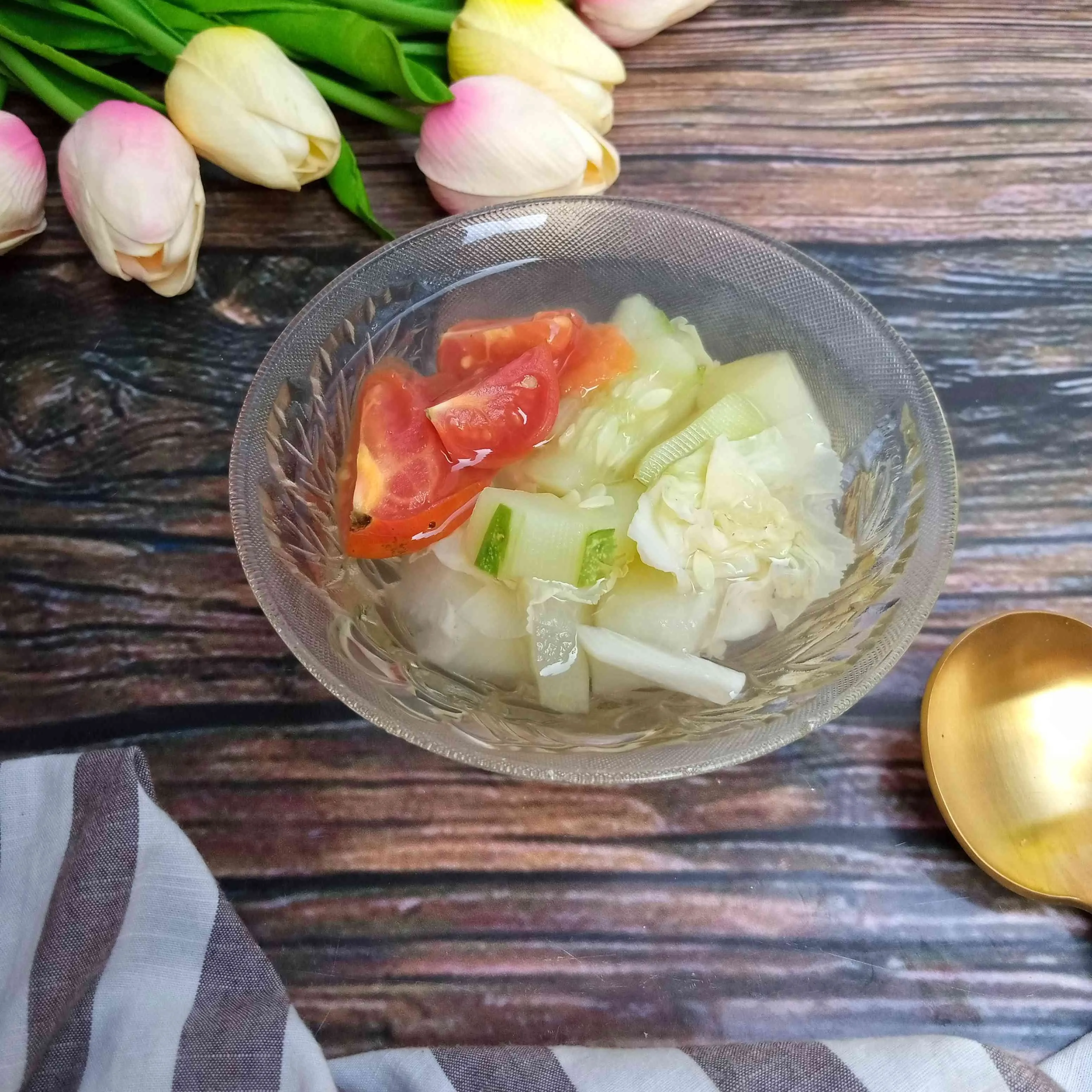 Resep Sayur Asem Labu Putih Sederhana Rumahan di Yummy App