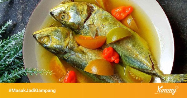 Resep Ikan Kembung Kuah Asam Kuning Sederhana Rumahan Di Yummy App