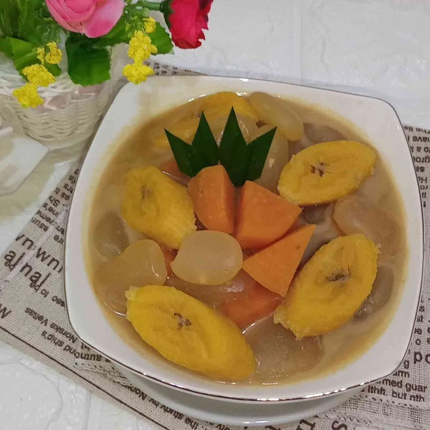 Resep Kolak Pisang Ubi Kolang Kaling Sederhana Rumahan di Yummy App