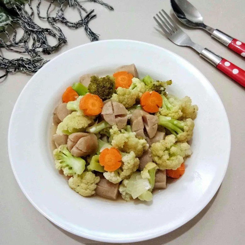 Resep Cah Sosis Sayuran Sederhana Rumahan Di Yummy App