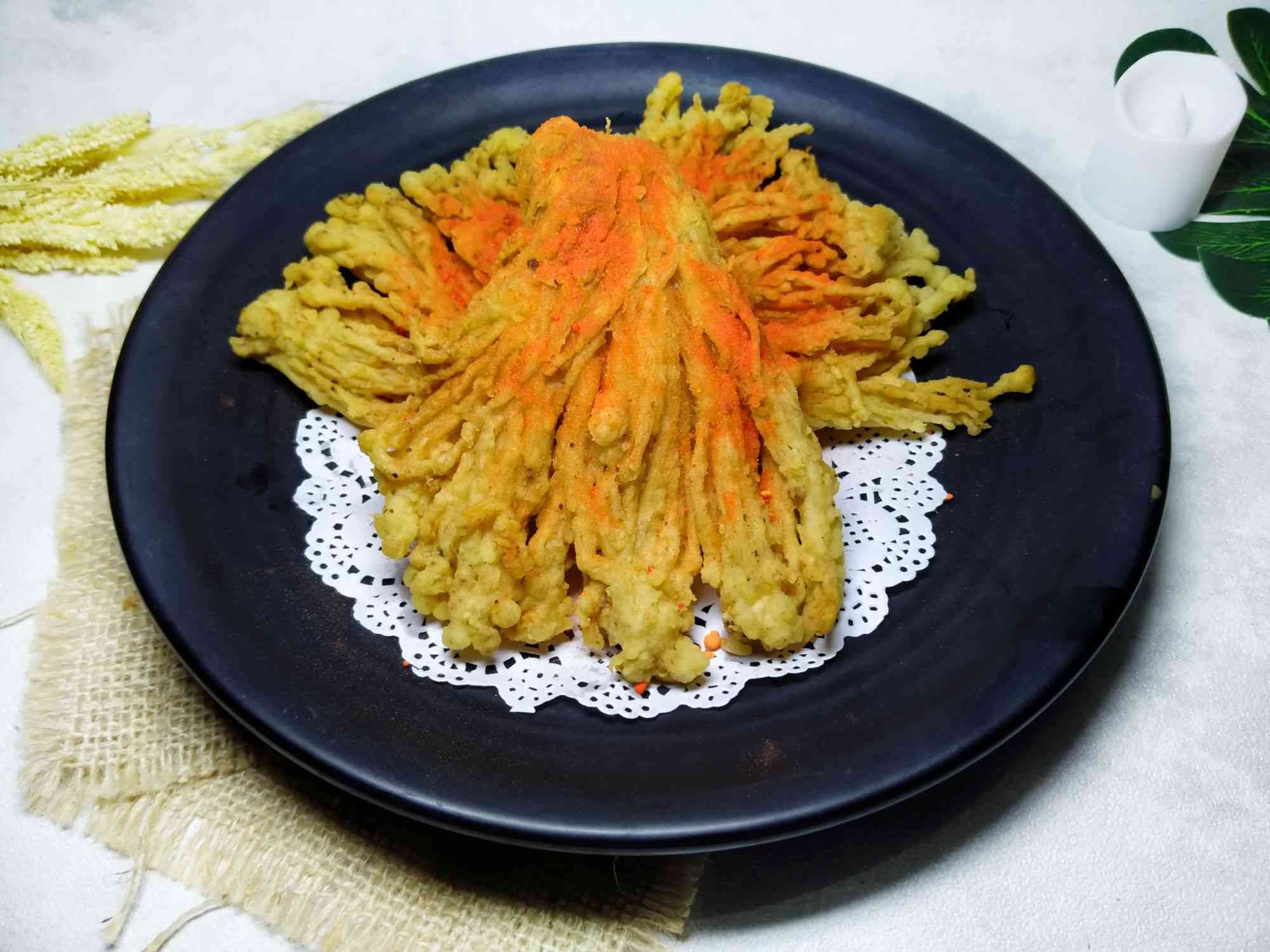 Resep Enoki Krispy Rasa Balado Sederhana Rumahan di Yummy App