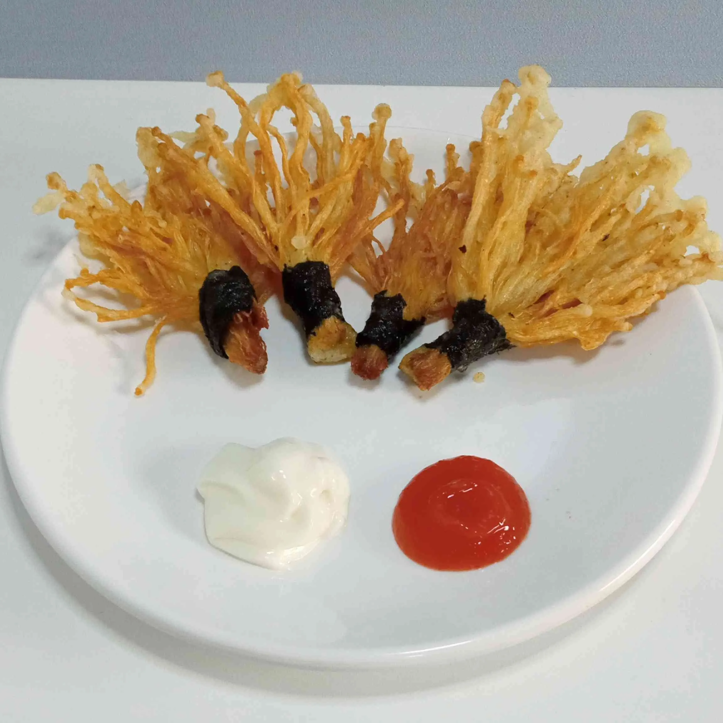 Resep Deep Fried Enoki Mushrooms Sederhana Rumahan Di Yummy App